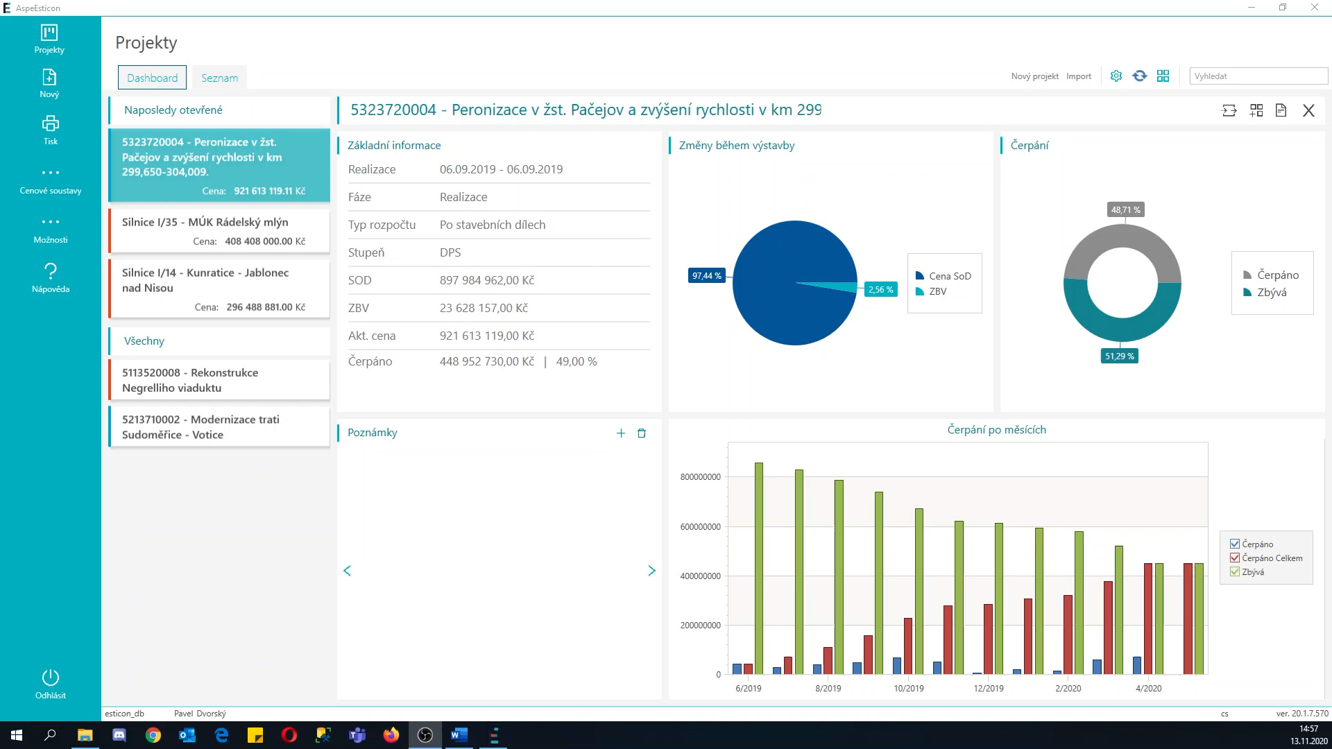 Vývoj softwaru pro stavebnictví - Valbek