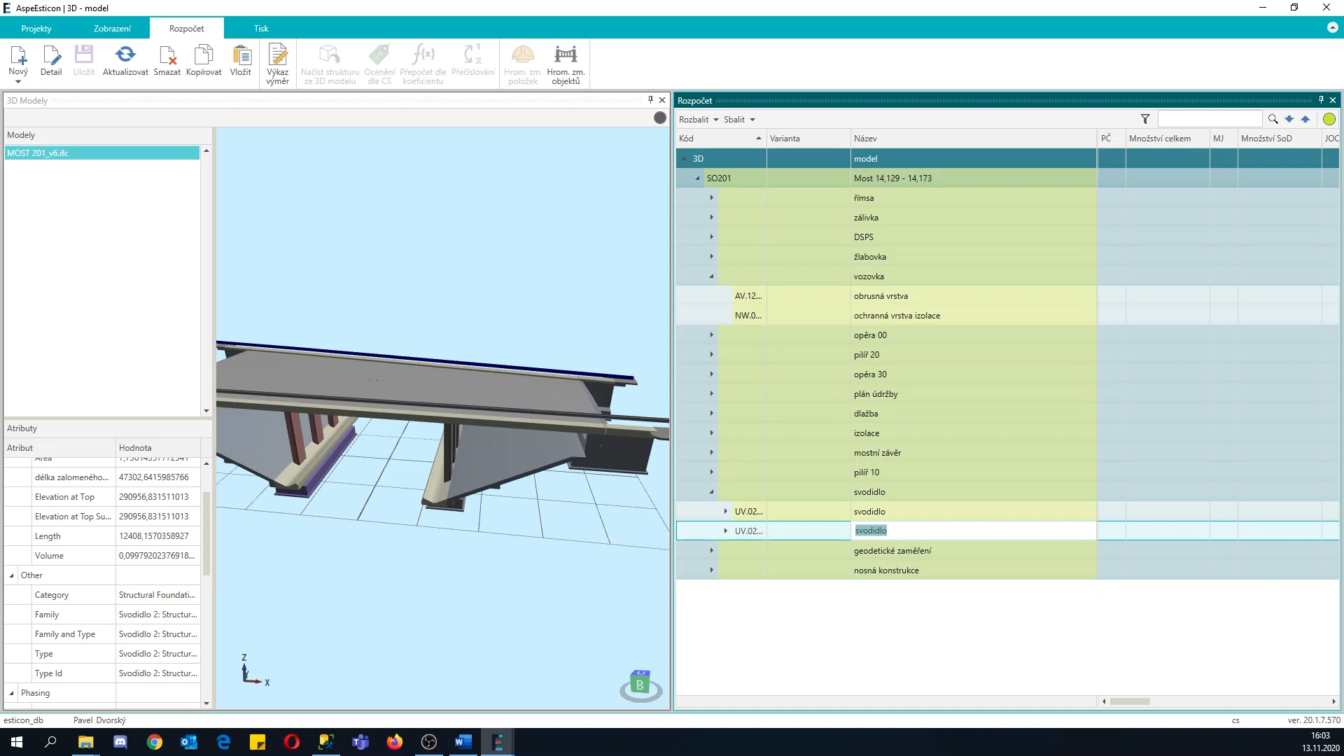 Vývoj softwaru pro stavebnictví - Valbek